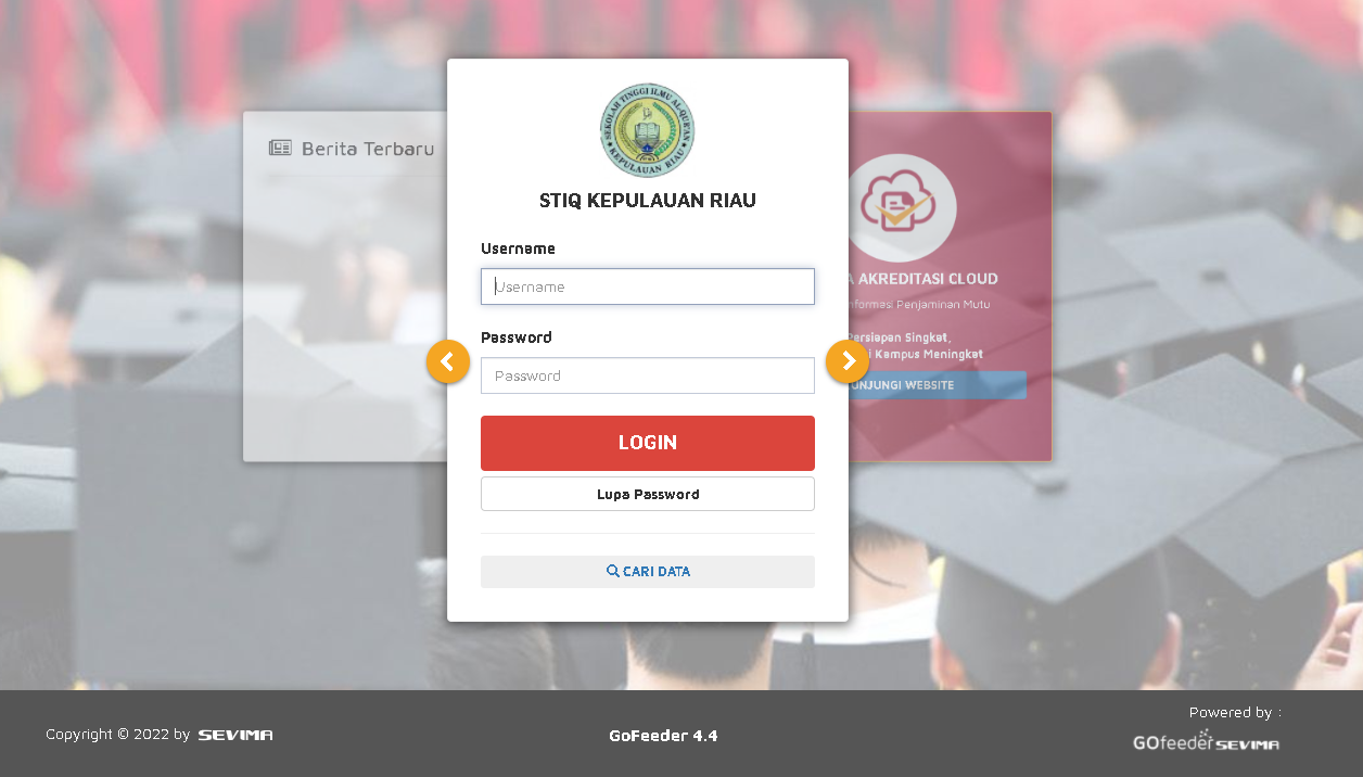 KRS Online Mahasiswa untuk semester 2021/2022 Genap